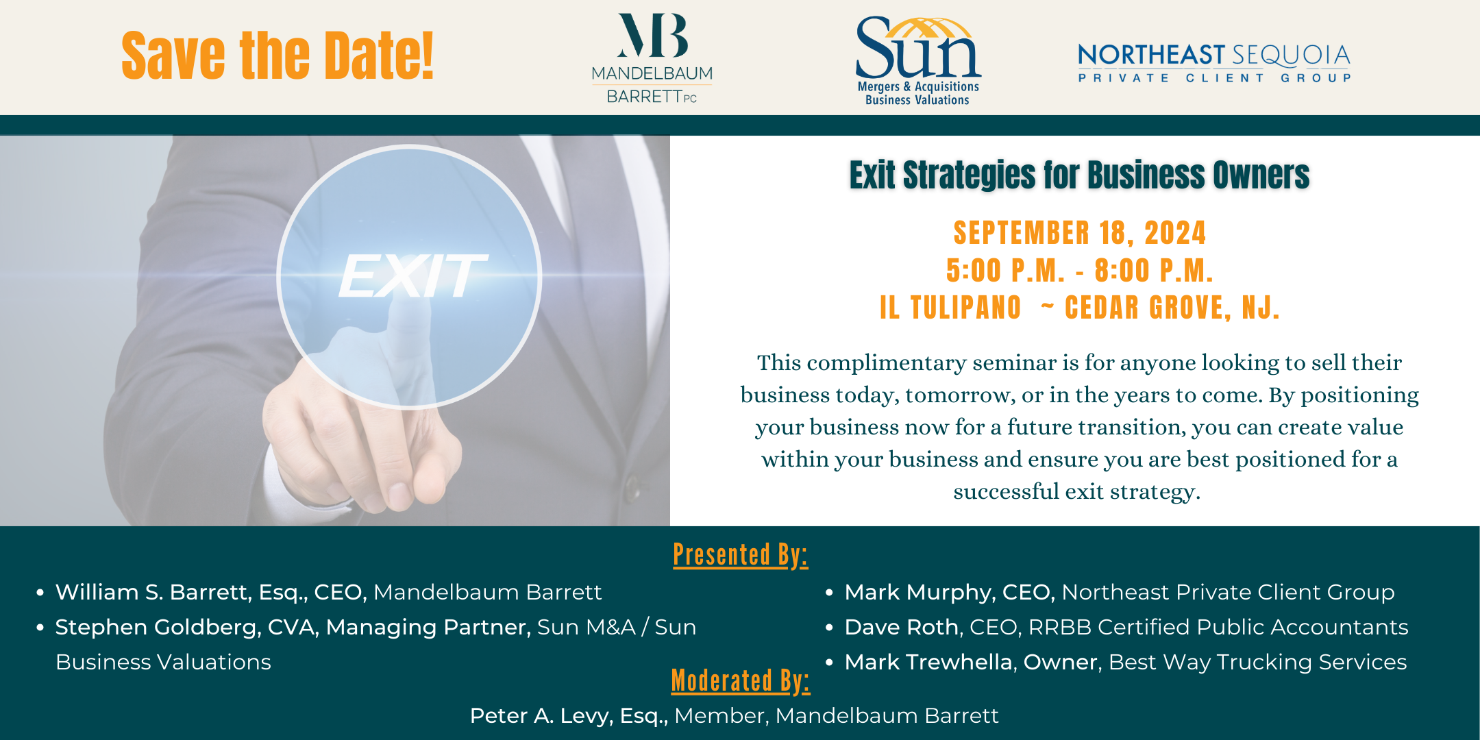 Unlock Your Business’s Future: Join Our Exit Strategies Seminar on ...