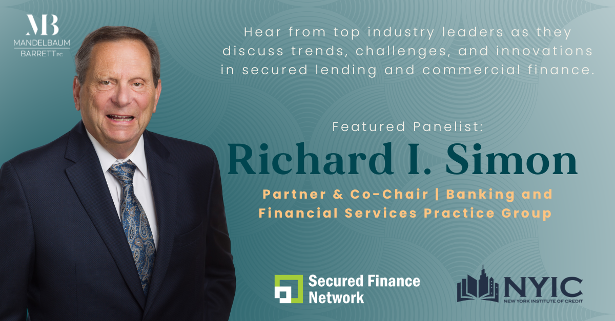 Join Richard Simon and Industry Leaders at SFNet & NYIC’s Joint Program ...