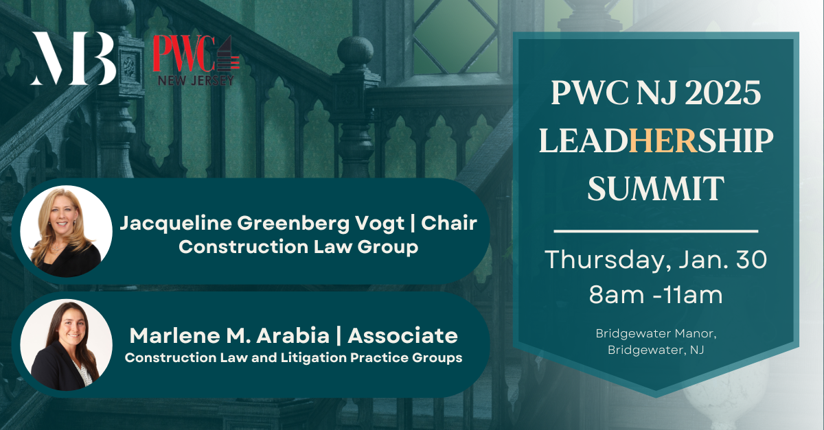 Jacqueline Greenberg Vogt and Marlene M. Arabia Attend PWC NJ 2025 ...